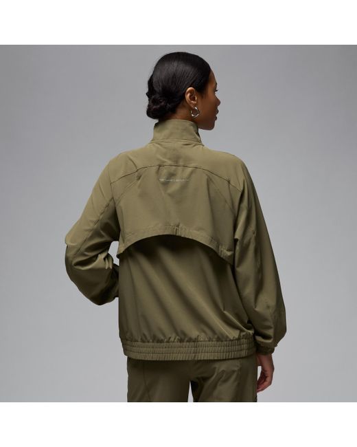 Nike Sport Dri-Fit Woven Jacket in Green | Lyst