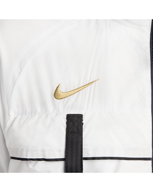 Nike Fff Football Halo Jacket 50% Recycled Polyester in White for Men ...