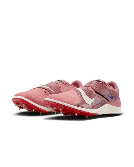 Nike Rival Jump Athletics Jumping Spikes in Pink for Men | Lyst
