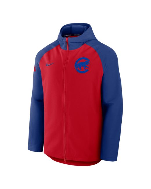 Nike Chicago Cubs Authentic Collection Menâ Therma Mlb Full-Zip Jacket ...