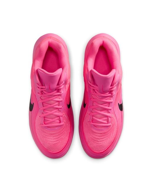 Nike Precision 8 Mid Basketball Shoes in Pink for Men | Lyst