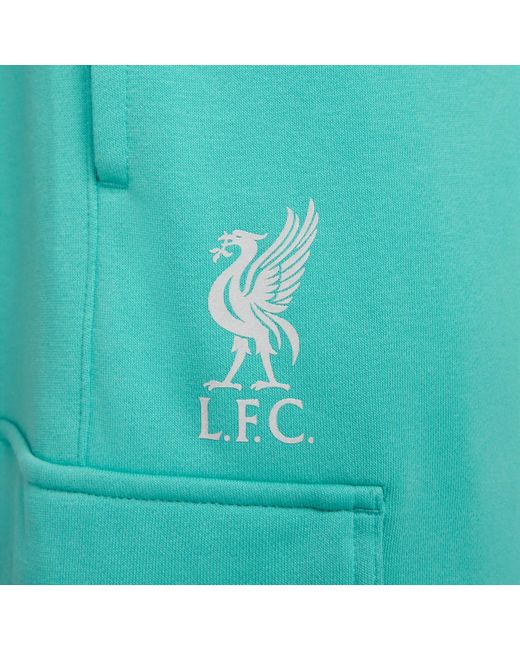 Nike Liverpool Fc Club Soccer French Terry Cargo Pant in Blue for Men ...