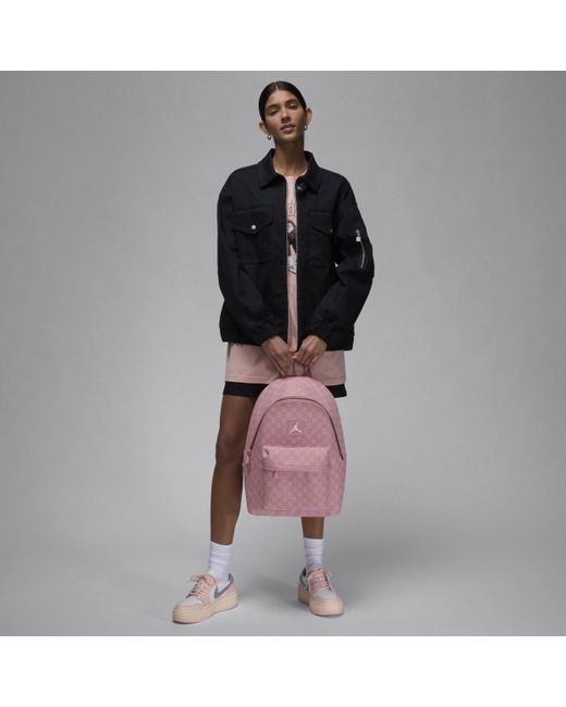 Nike Monogram Backpack (25l) in Pink | Lyst