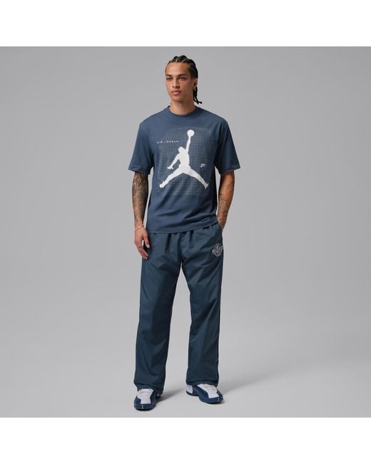 Nike Graphic T-Shirt in Blue for Men | Lyst