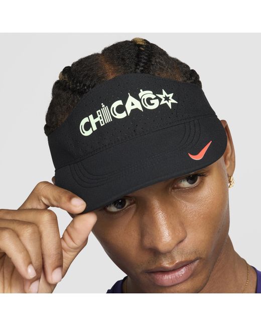 Nike Ace Dri-Fit Adv Running Visor in Blue | Lyst