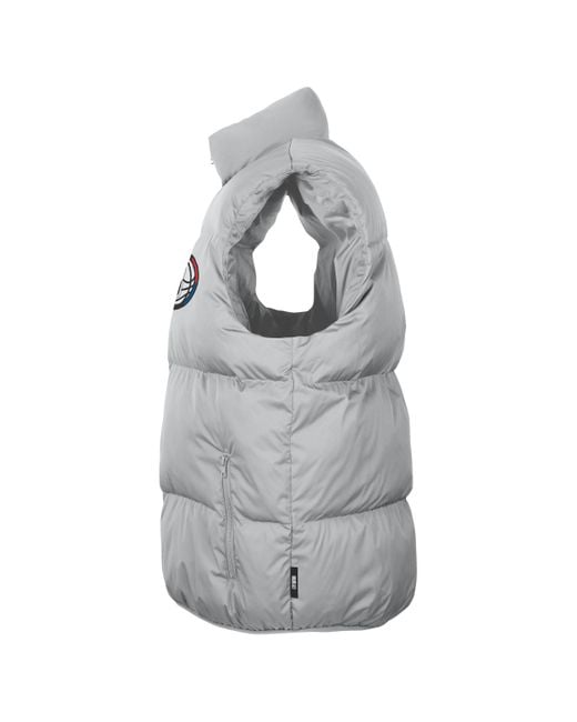 Nike Brooklyn Nets City Edition Nba Puffer Vest in Gray for Men | Lyst