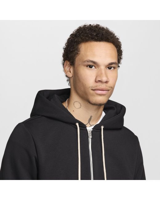 Nike Standard Issue Dri-Fit Full-Zip Basketball Hoodie in Black for Men ...