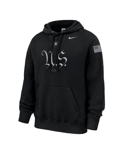 Nike Army Rivalry Club College Pullover Hoodie in Black for Men | Lyst