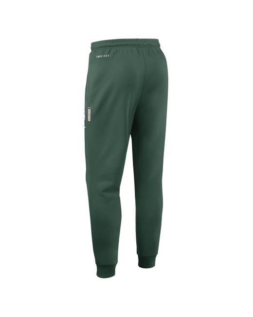 Nike Bay Packers Ground Game Sideline Dri-Fit Nfl Taper Pants in Green ...
