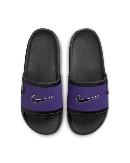 Nike Offcourt (Baltimore Ravens) Offcourt Slides in Blue for Men | Lyst