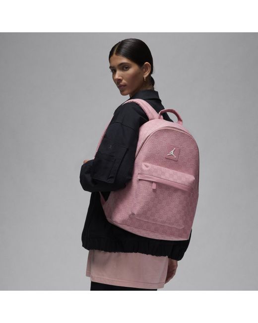 Nike Monogram Backpack (25l) in Pink | Lyst
