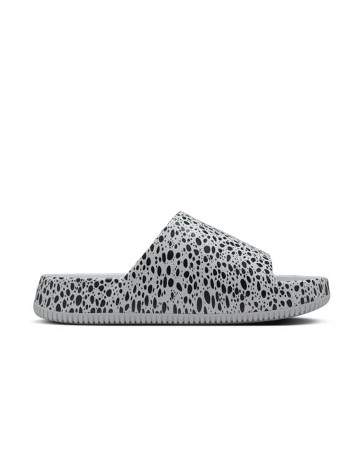 Nike Calm Electric Slides in Gray for Men | Lyst