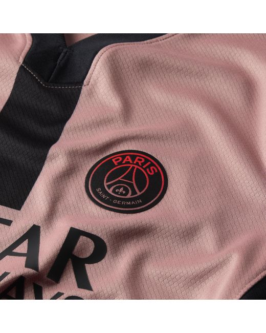 Nike Nike Paris Saint-Germain 2024/25 Stadium Third Dri-Fit Football Replica Shirt in Pink | Lyst