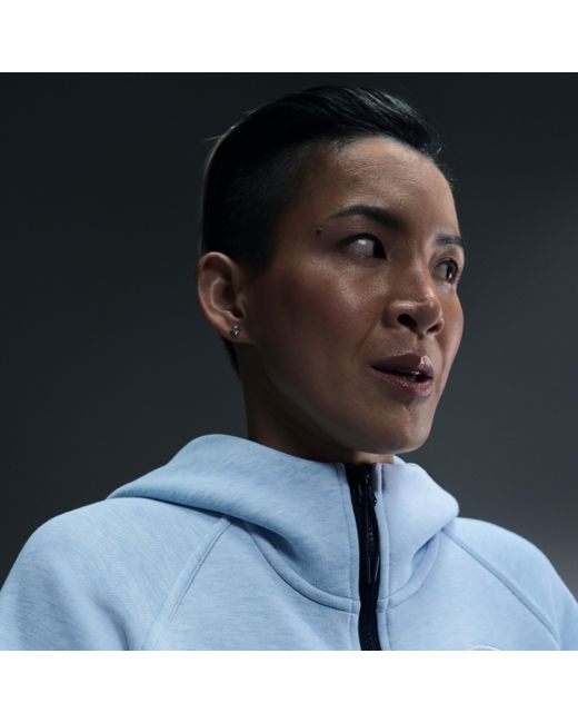 Nike Team Usa Tech Fleece Windrunner Full-Zip Hoodie in Blue | Lyst