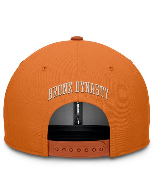 Nike New York Yankees Pro Dunk Dri-fit Mlb Adjustable Hat in Brown | Lyst