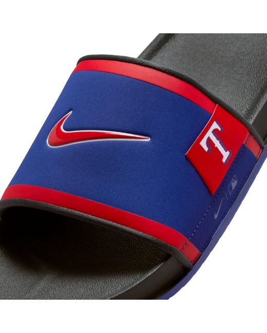 Nike Offcourt (Texas Rangers) Offcourt Slides in Blue for Men | Lyst