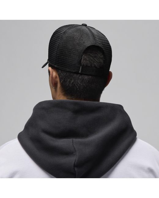 Nike Rise Structured Hat in Black | Lyst