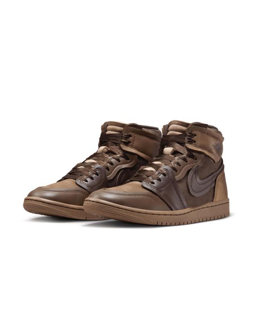 Nike Air 1 High Method Of Make Shoes in Brown | Lyst