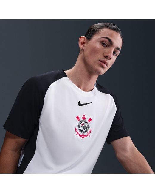 Nike S.C. Corinthians 2025/26 Stadium Home Dri-Fit Soccer Replica ...