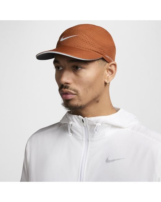 Nike Dri-fit Adv Fly Unstructured Reflective Cap in White | Lyst