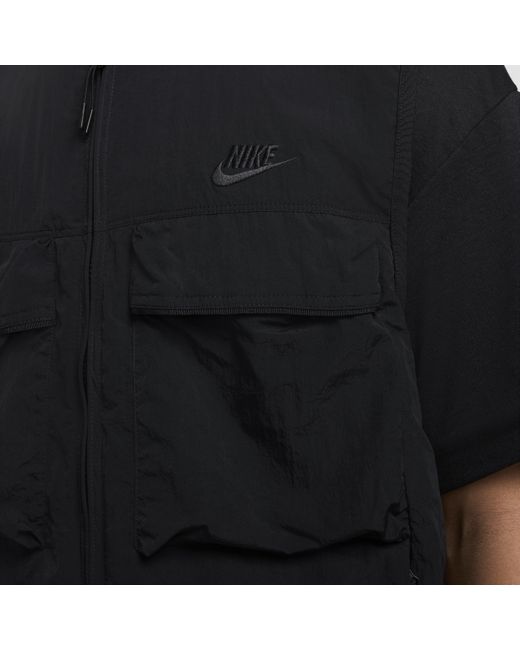 Nike Tech Woven Jackets in Black for Men | Lyst