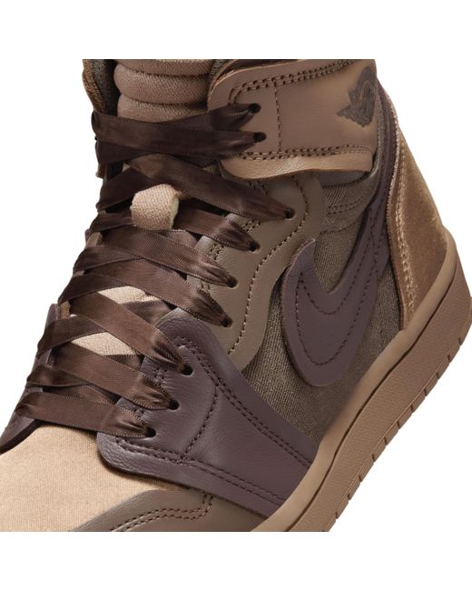 Nike Air 1 High Method Of Make Shoes in Brown | Lyst