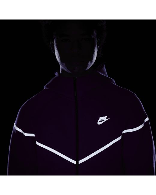 Nike Tech Windrunner Reflective Design Details Fleece Full-Zip Jacket ...