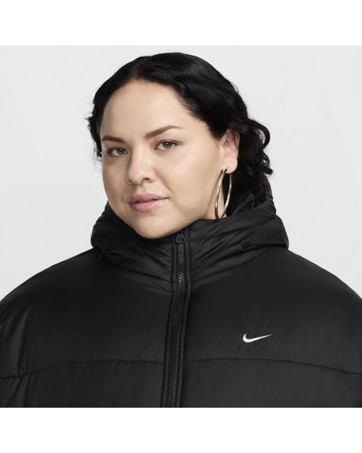 Nike Sportswear Classic Puffer Therma-fit Loose Parka (plus Size) in Black | Lyst