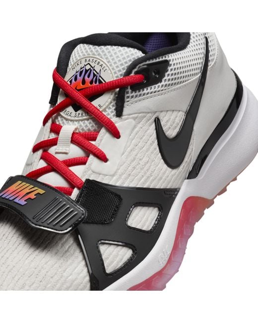 Nike Diamond Elite Turf "George Springer" Baseball Shoes in Gray for ...