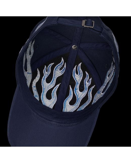 Nike Club Cap Structured Og Flame Cap in Blue | Lyst