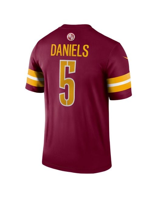 Nike Jayden Daniels Washington Commanders Dri-Fit Nfl Legend Jersey in Purple for Men | Lyst