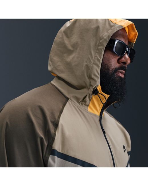 Nike Tech Woven Windrunner Full-Zip Jacket in Gray for Men | Lyst