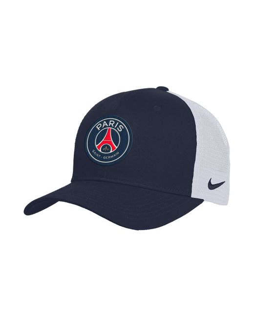 Nike Paris Saint-Germain Rise Soccer Structured Adjustable Trucker Cap ...