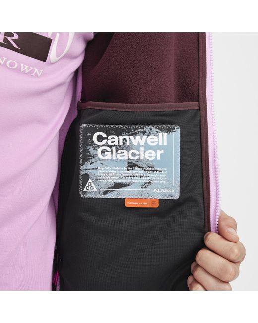 Nike Acg "Canwell Glacier" Therma-Fit Adv Windproof Jacket in Purple for Men | Lyst