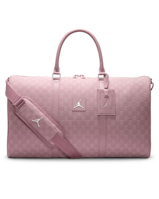 Nike Monogram Duffle Bag (40l) in Pink | Lyst