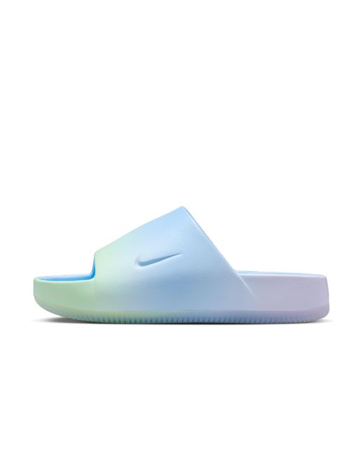 Nike Calm Se Slides in Blue | Lyst