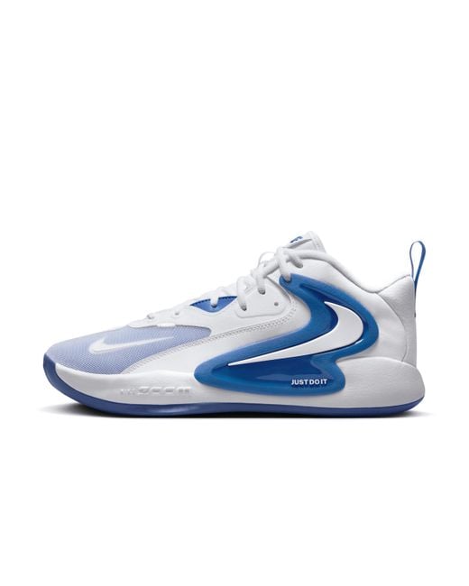 Nike Hyperset 2 Indoor Court Shoes in Blue for Men | Lyst