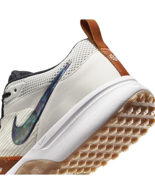 Nike Diamond Elite Turf Baseball Shoes in White for Men | Lyst