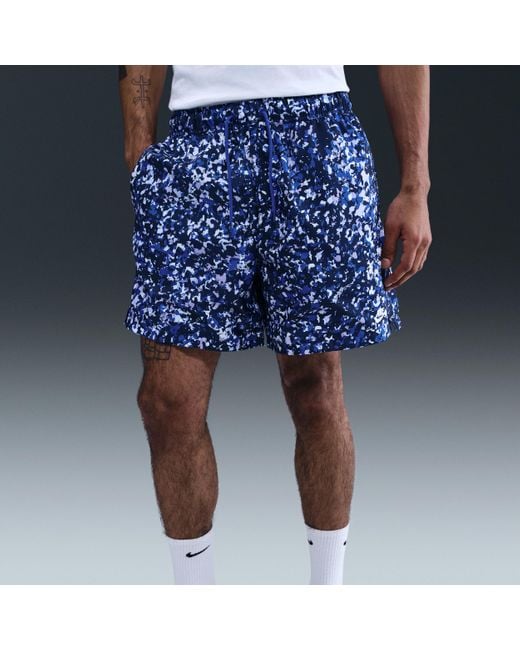 Nike Sportswear Club Woven Shorts in Blue for Men | Lyst