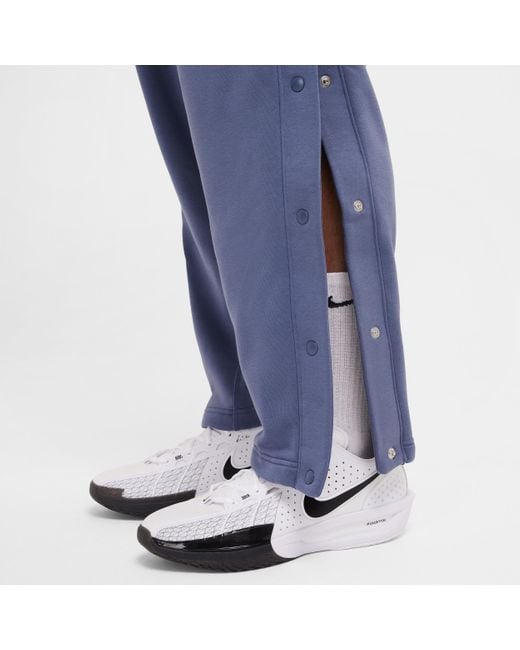 Nike 'Lebron Standard Issue Therma-Fit Basketball Pants in Blue for Men ...