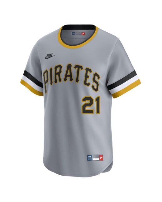 Nike Roberto Clemente Pittsburgh Pirates Cooperstown Dri-fit Adv Mlb ...