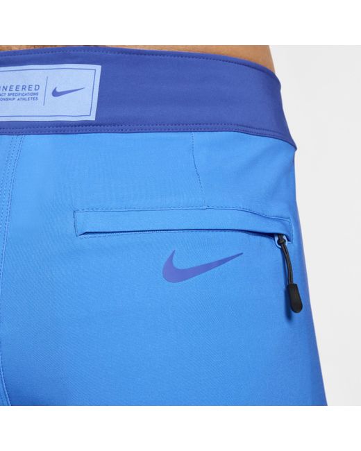 Nike Swim Fadeaway Poole 9" Board Shorts in Blue for Men | Lyst