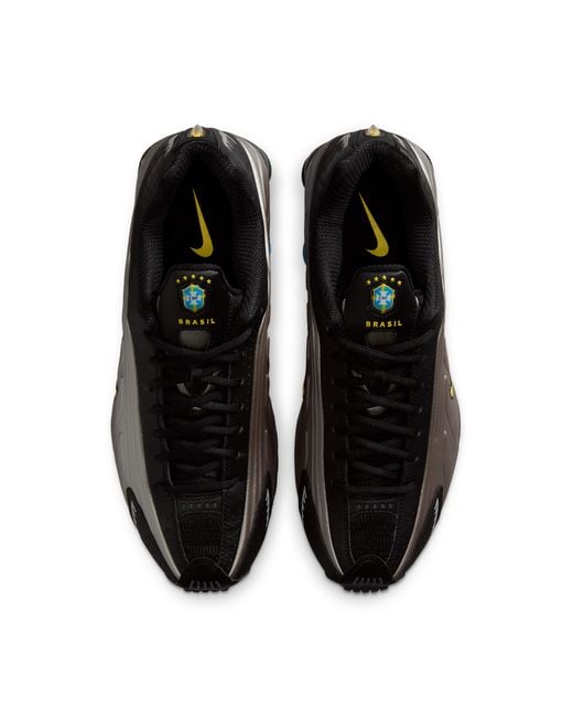 Nike Brazil National Team 2026 Shox R4 Shoes in Blue for Men | Lyst