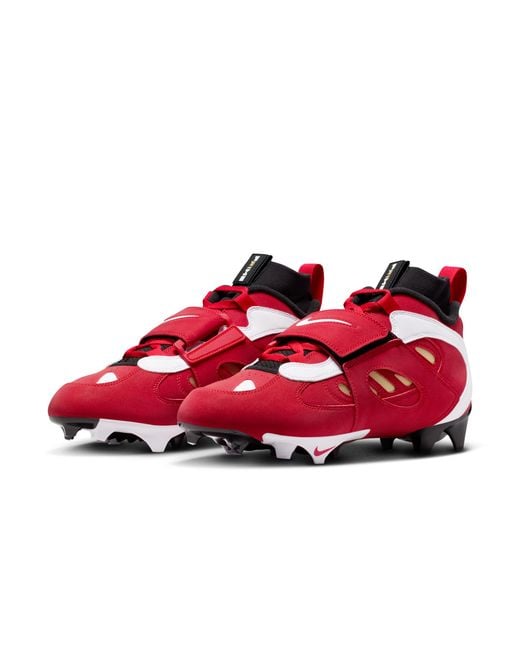 Take A Look About Football Cleats Red And Gold