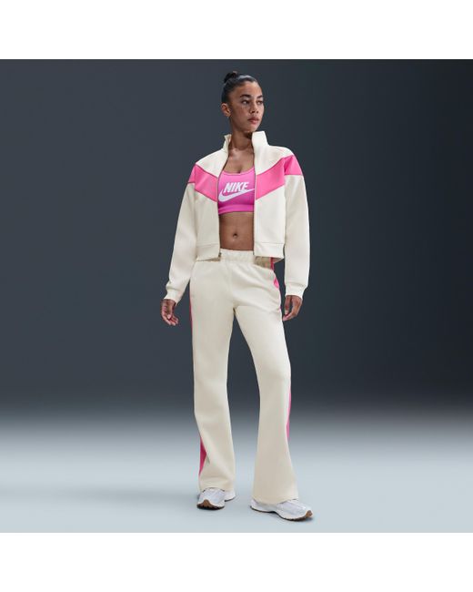 Nike Sportswear Windrunner Knit Jacket in Pink | Lyst