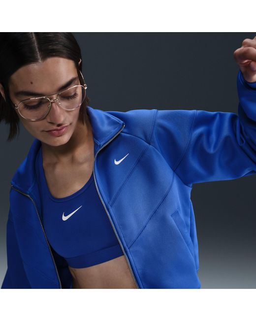 Nike Sportswear Windrunner Knit Jacket in Blue | Lyst