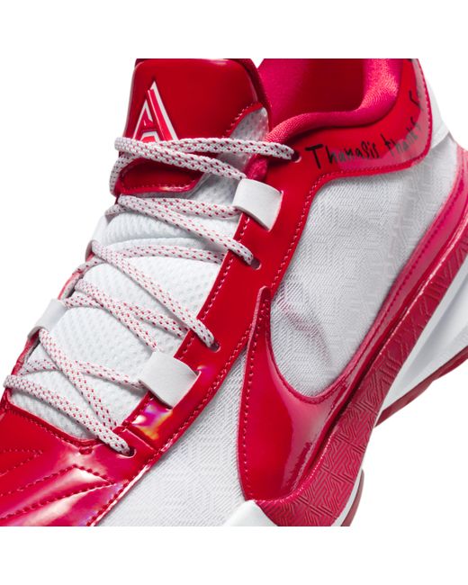 Nike Giannis Freak 5 Asw Basketball Shoes in Red | Lyst