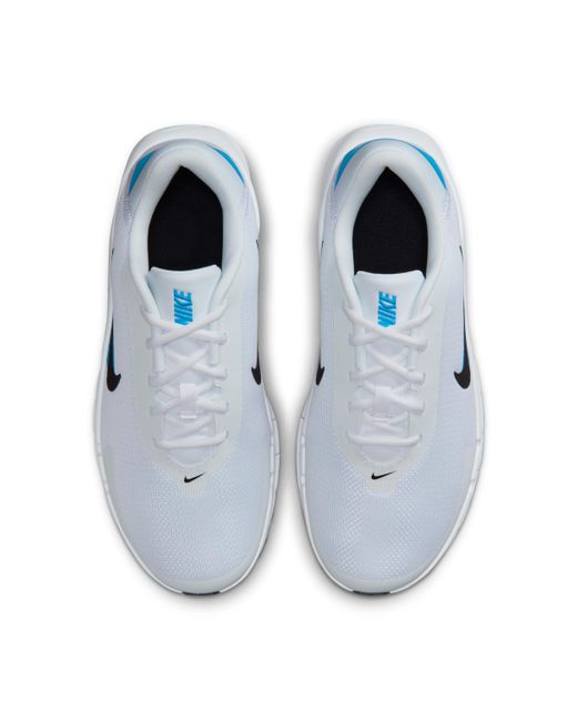 Nike Flex Train Workout Shoes (Extra Wide) in Blue for Men | Lyst