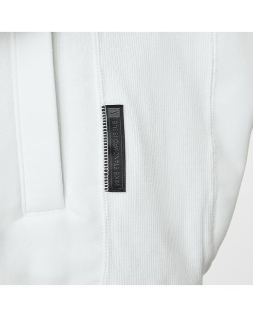 Nike Lebron Standard Issue Therma-Fit Basketball Jacket in White for ...