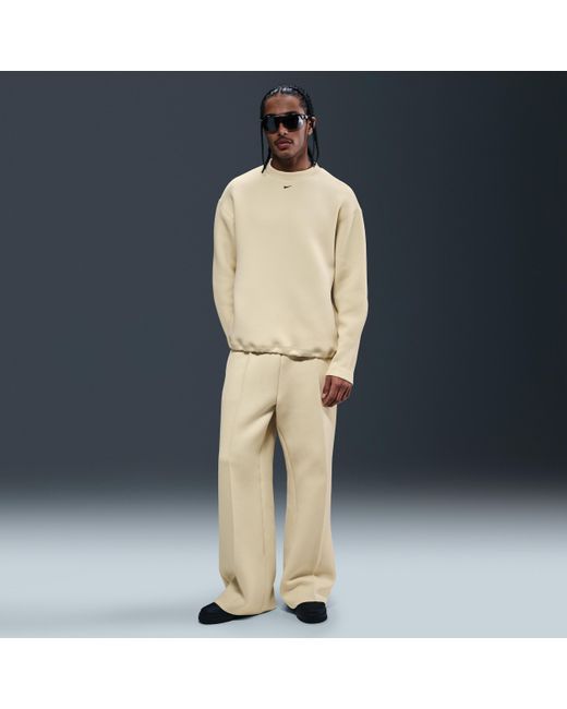 Nike Tech Fleece Crew in Blue for Men | Lyst